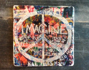 Beatles peace sign | Etsy