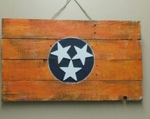 Popular items for tennessee state flag on Etsy