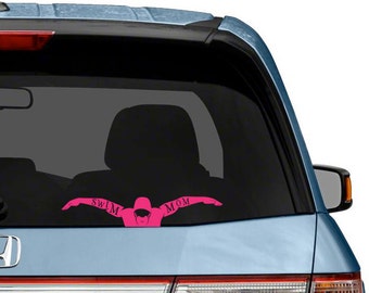 Swimmer decal | Etsy