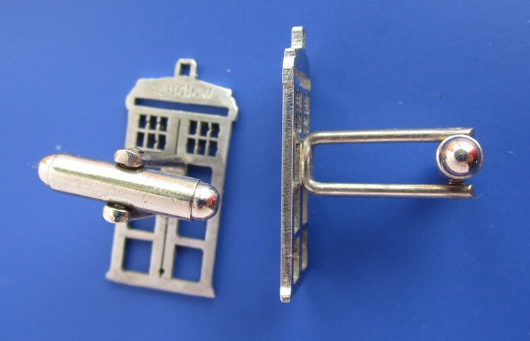 Dr Who Tardis Cufflinks by sudlow on Etsy