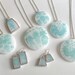 Custom Recycled Pyrex Jewelry from your broken Pyrex