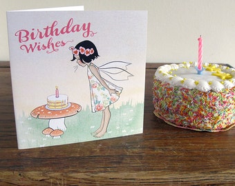Mini Little Pixie Cards with Stamps by pixieland on Etsy