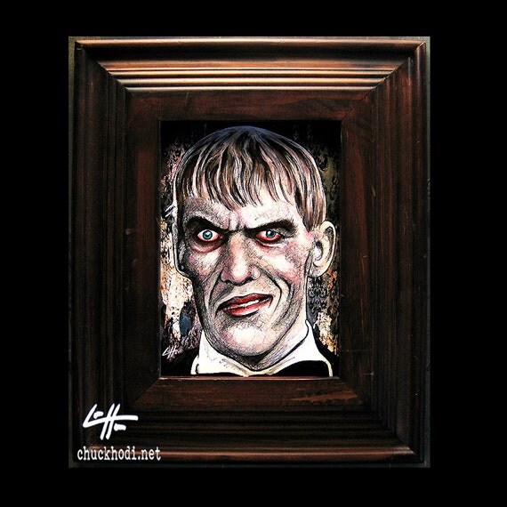 Items similar to You Raaang? - Original Drawing - Lurch The Addams ...