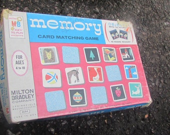 memory card vintage board game