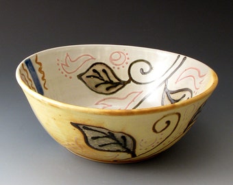 Popular items for handmade clay bowl on Etsy