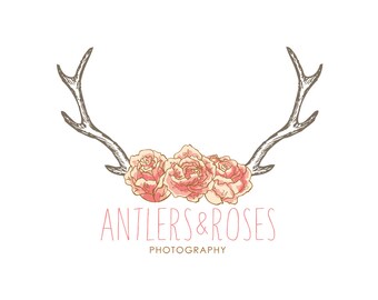 Popular items for floral antler on Etsy