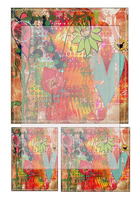 grunge texture journal paper sheet No 6..... A4 DiGiTaL