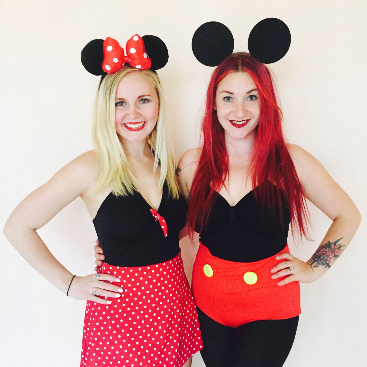 Mickey Mouse Swimsuit Bathing Suit or Minnie Mouse Swim Suit