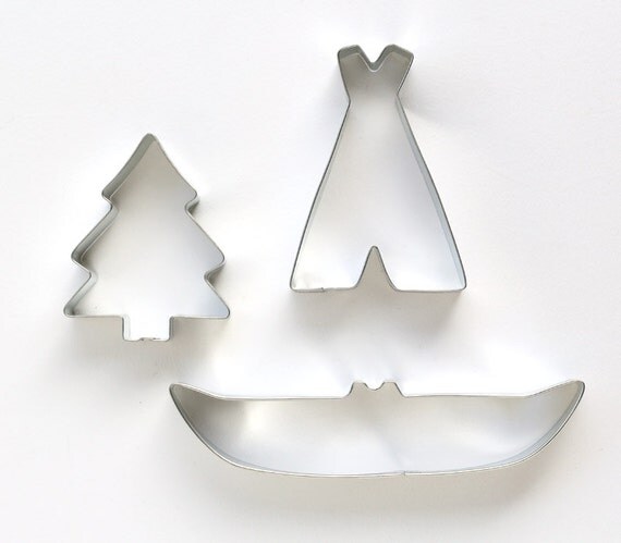 3D Printed Food Safe PLA Cookie Cutter Canoe Cookie Cutter - 3D Printed ...