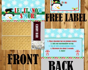 Smores treat bag | Etsy