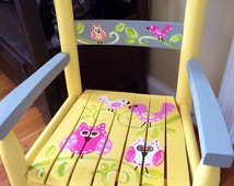 Popular items for owl rocking chair on Etsy