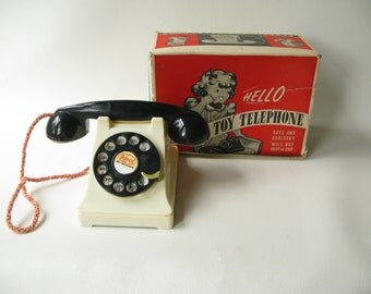 Popular items for toy telephone on Etsy