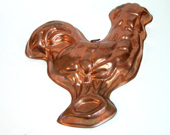 Vintage copper mold | Etsy