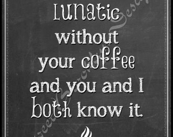 Coffee chalkboard | Etsy