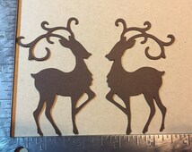 Popular items for reindeer die cut on Etsy