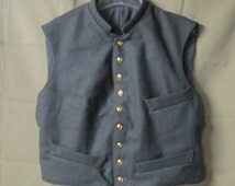 Unique civil war vest related items | Etsy