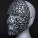 Jewelled Crystal SMALL Full Face Venetian Mask by maskupmasks