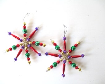 Items similar to Christmas Vintage Wooden Ornaments on Etsy