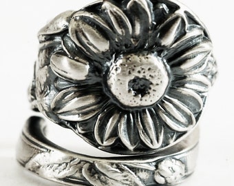 Spoon Rings & Sterling Silver Vintage Jewelry by Spoonier on Etsy
