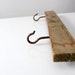rustic wood rack vintage sign holder