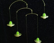 Popular items for outer space mobile on Etsy