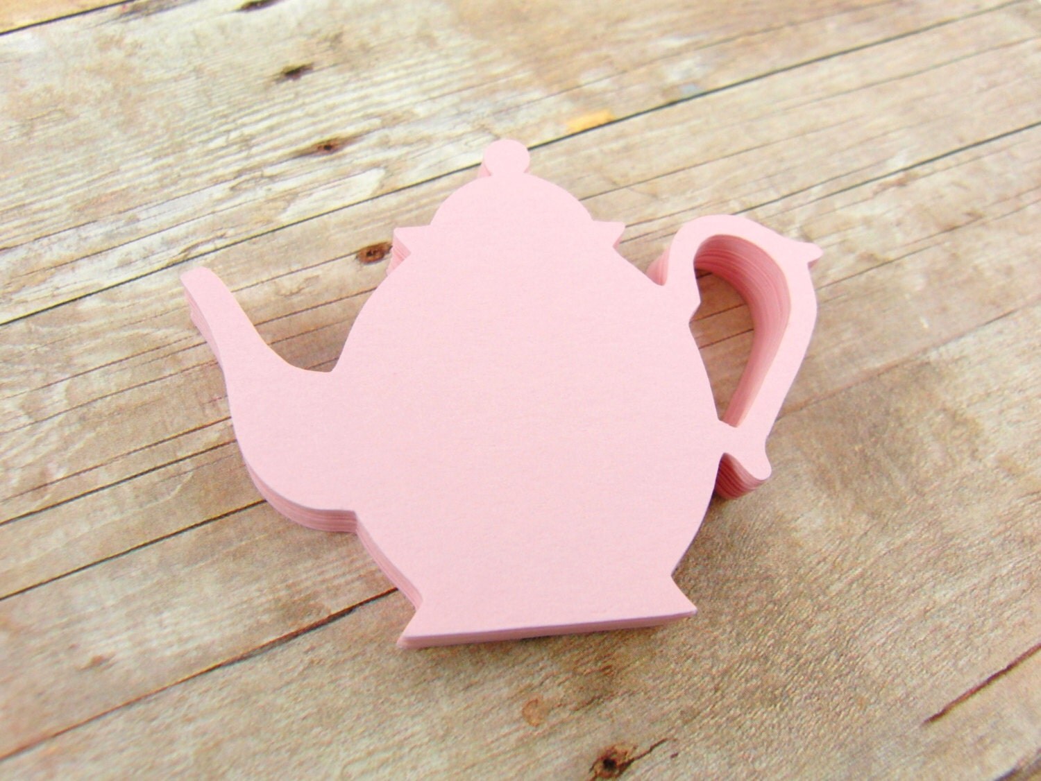 Tea Pot Paper Cut Outs set of 25