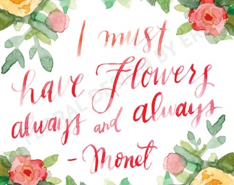 Unique i must have flowers related items | Etsy