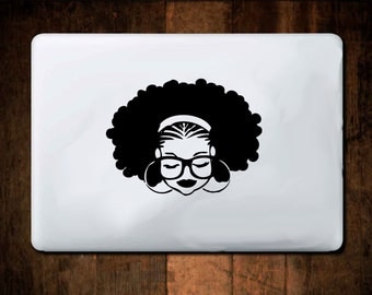 Afro decal | Etsy