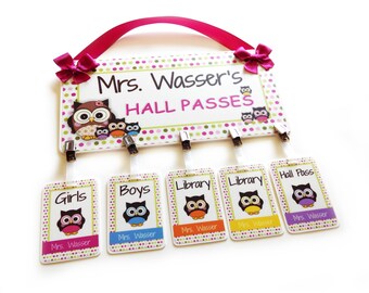 Popular items for hall pass on Etsy