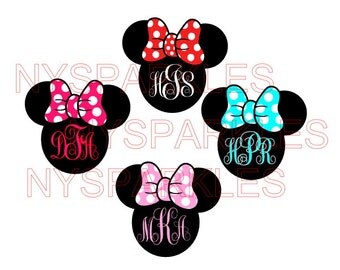 Minnie silhouette | Etsy