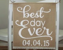 Popular items for best day ever banner on Etsy