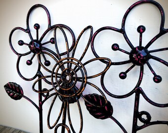 Popular items for flower wall hook on Etsy