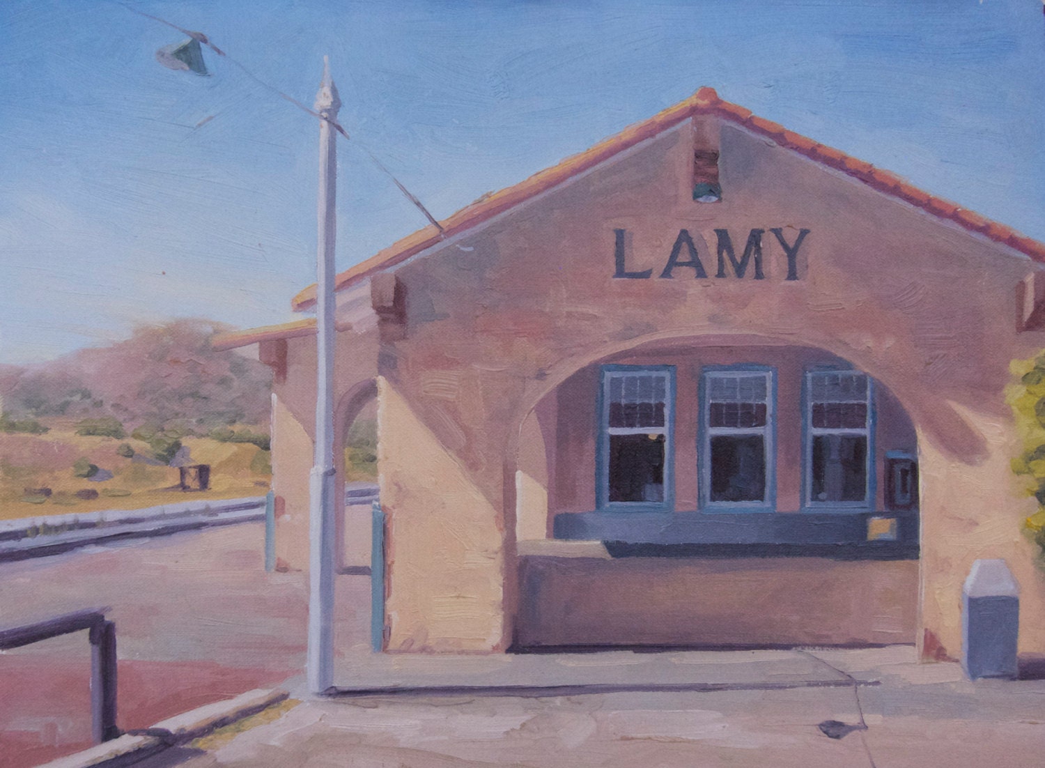 Lamy New Mexico Train Station Historic Landmark