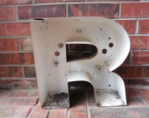 Popular items for metal letter r on Etsy