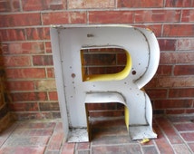 Popular items for metal letter r on Etsy