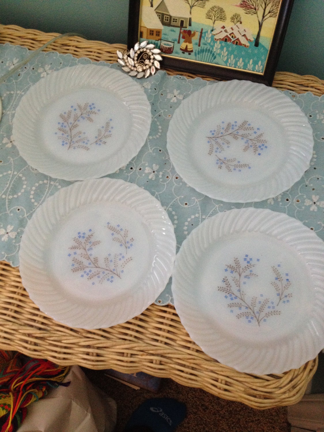 Vintage Termocrisa dessert plates – Haute Juice