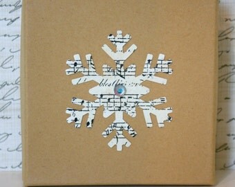 Snowflake gift box | Etsy