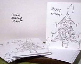 Zentangle christmas | Etsy