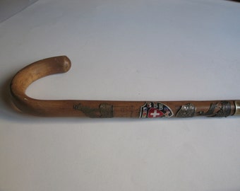 Walking stick badges | Etsy