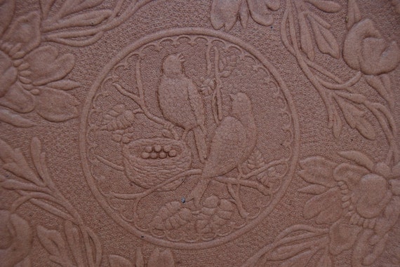 Fiber Chair Seat Replacement Birds and Flowers design in