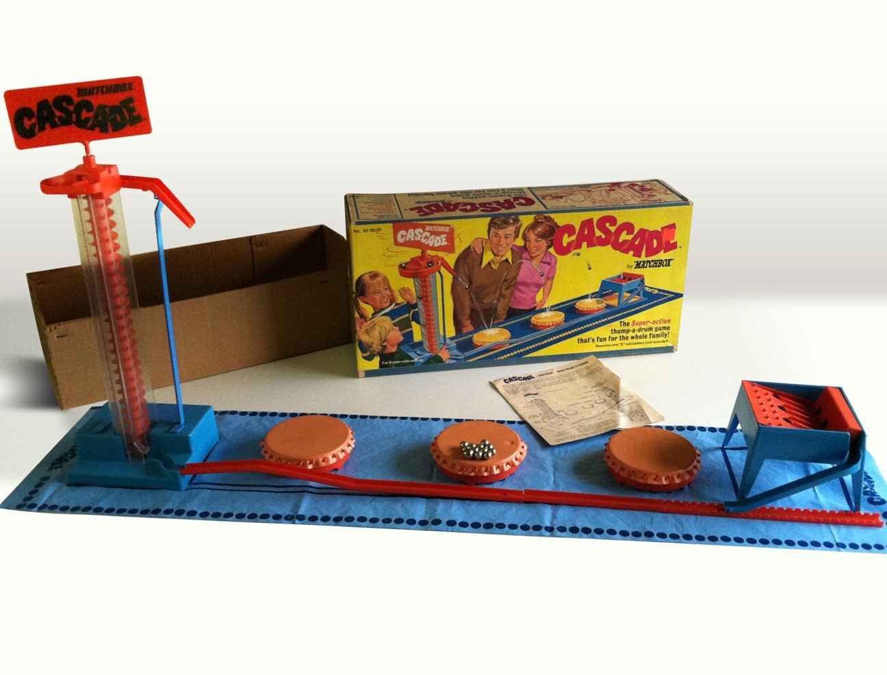 1972 Matchbox Cascade Game Number 520001 / Battery Operated