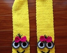 Unique minion scarf related items | Etsy