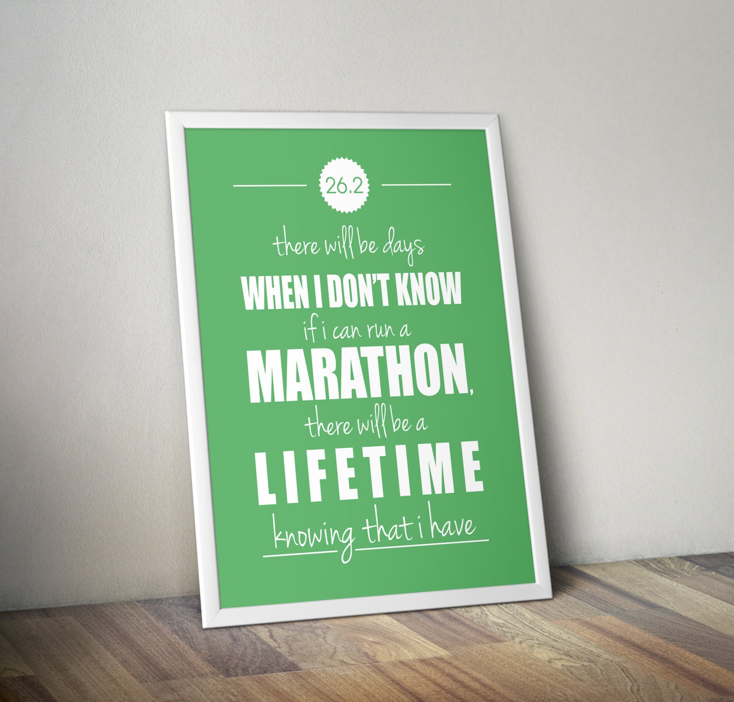 Marathon Motivation Poster Quote Poster Marathon