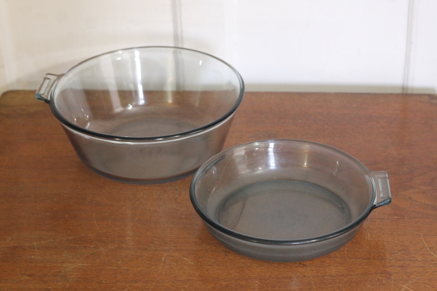 Set of Two Vintage Blue Pyrex Flameware Casseroles – Haute Juice