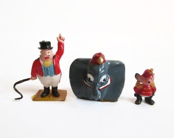 Dumbo, The Ringmaster, Timothy, Vintage Disneykins, Disney Miniatures ...