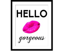 Popular items for art with lips on Etsy