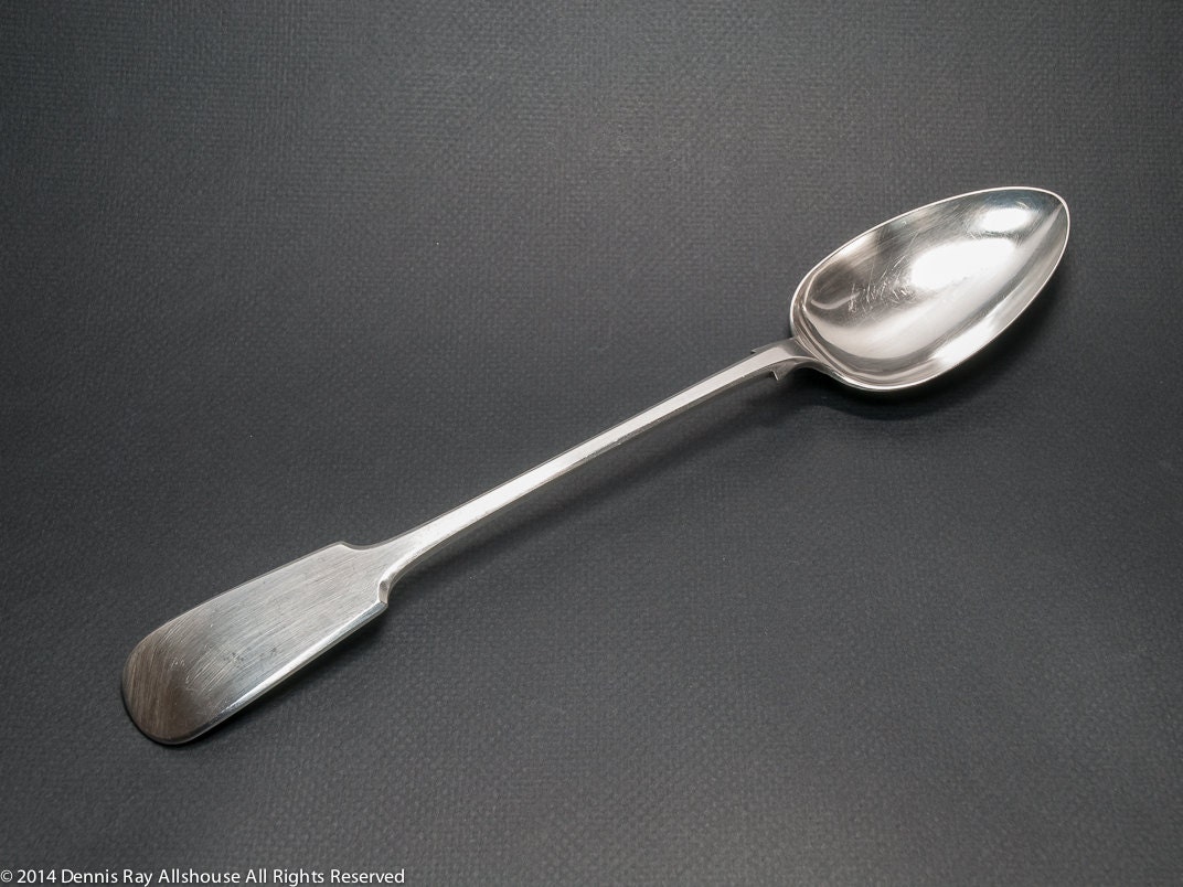 Vintage platter spoon Large silverplate serving spoon stuffing spoon ...