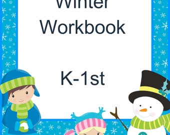 Items similar to Winter Friends PreK Thematic Printable Learning Pack ...
