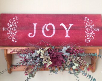 Popular items for wooden joy sign on Etsy
