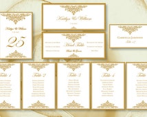 Popular items for table sign template on Etsy